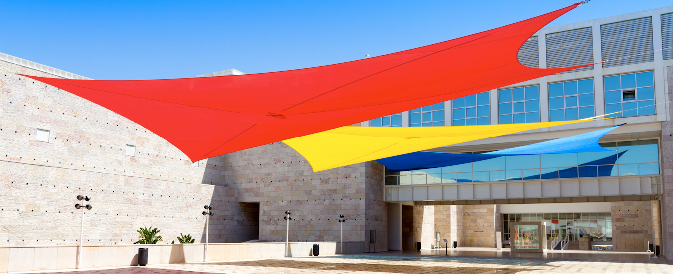 Office Parks, Hotels and Apartment Building Shade | Superior Awning